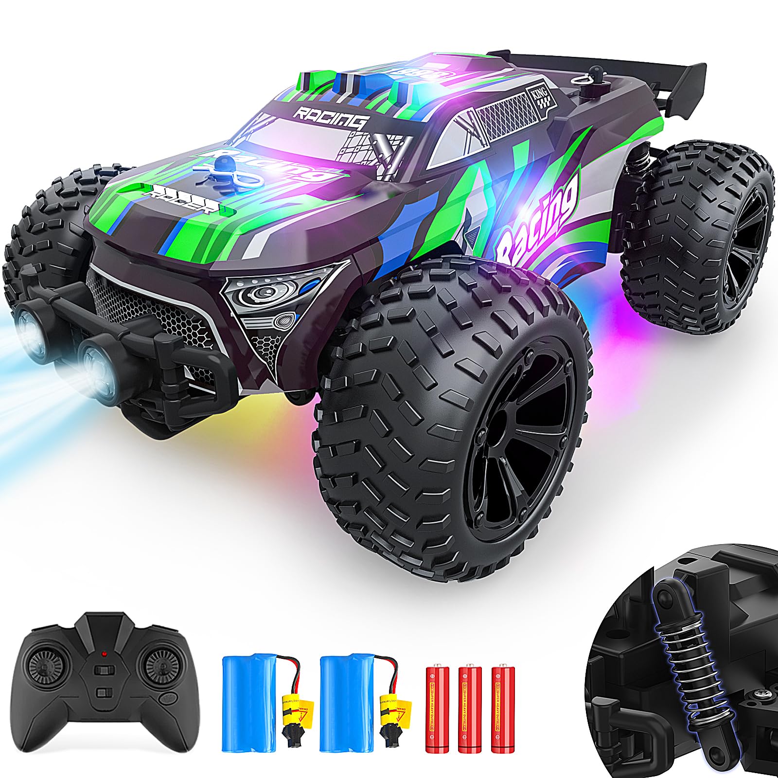 EpochAir Remote Control Car - 20km/h 2.4GHz High Speed RC Cars, Off ...
