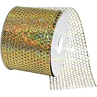 Amazon.com: Morex Ribbon 288 Chicago Ribbon, 3 1/4" X 54 Yd, Gold