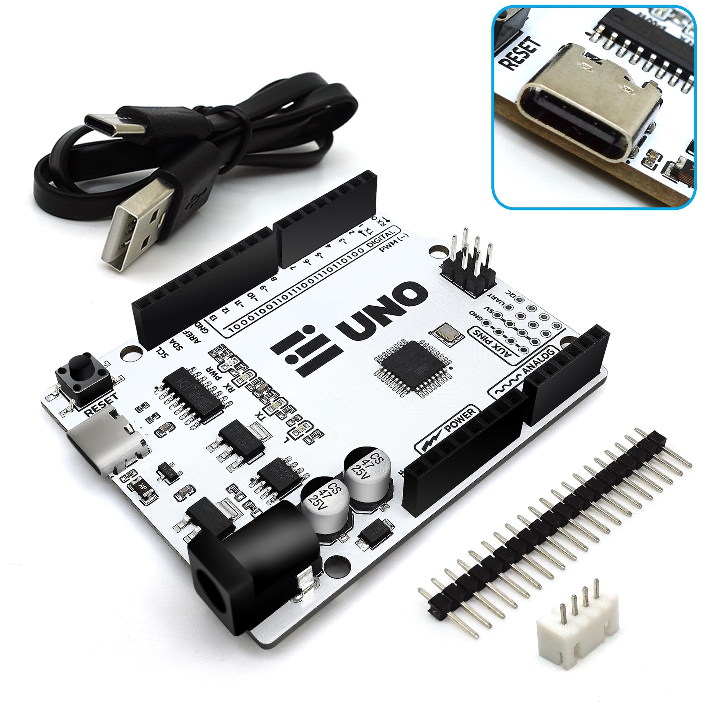 Mua UNO Microcontroller (Compatible with Arduino IDE), Coding and Hardware Tutorials, USB Type-C ...