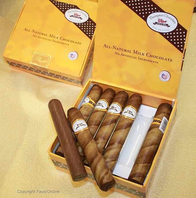 Royale Chocolate Cigars in Cigar Box Pack of 12: Amazon.ca: Grocery