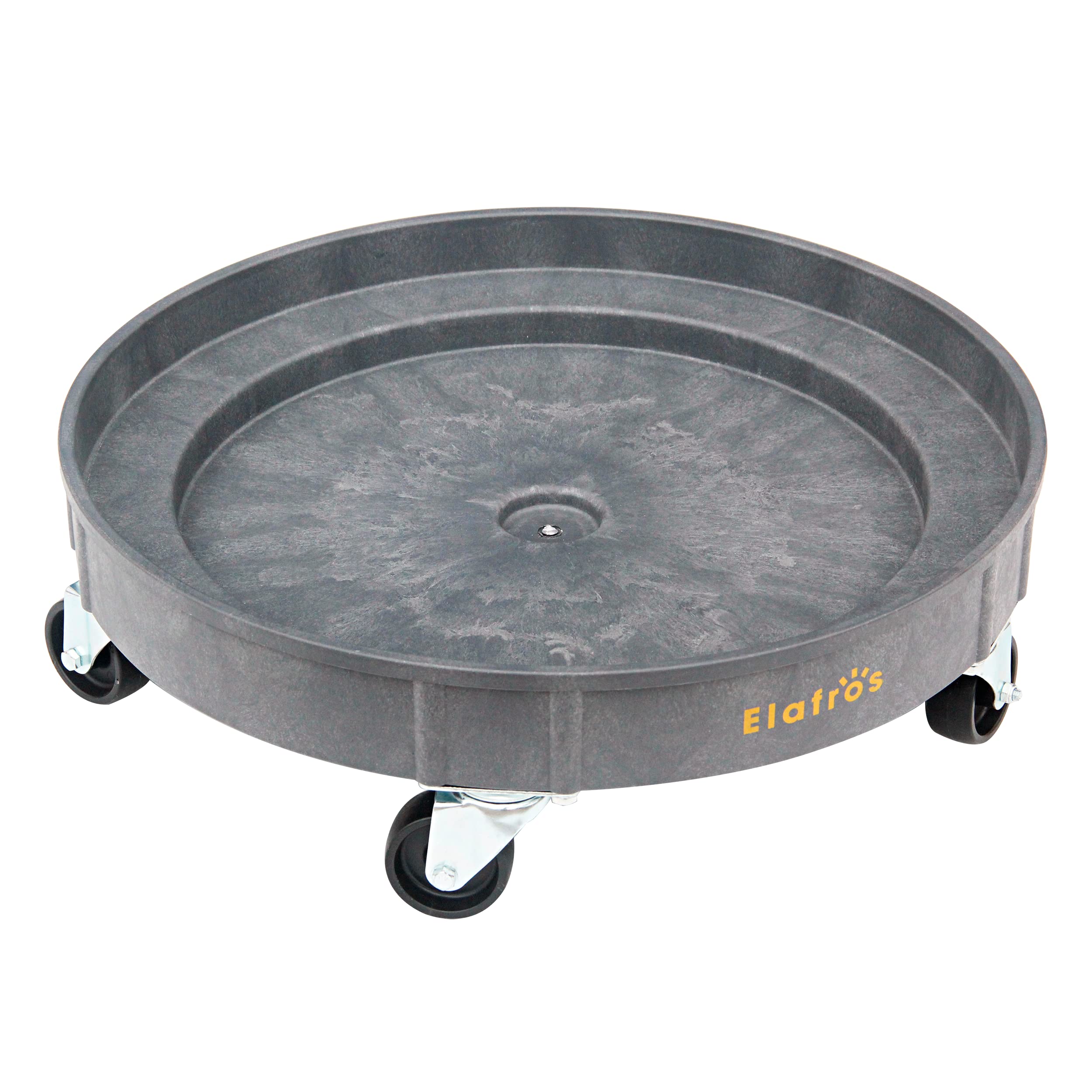 ELAFROS 30 Gallon and 55 Gallon Heavy Duty Plastic Drum Dolly – Durable ...