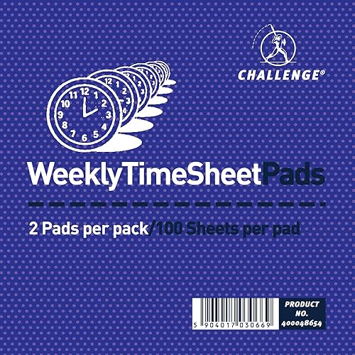 TOPS Daily Employee Time And Job Sheet, 6 x 9.5 Inches, 100 Sheets per ...