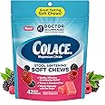 Amazon.com: Colace Stool Softener Soft Chews, Gentle Constipation ...