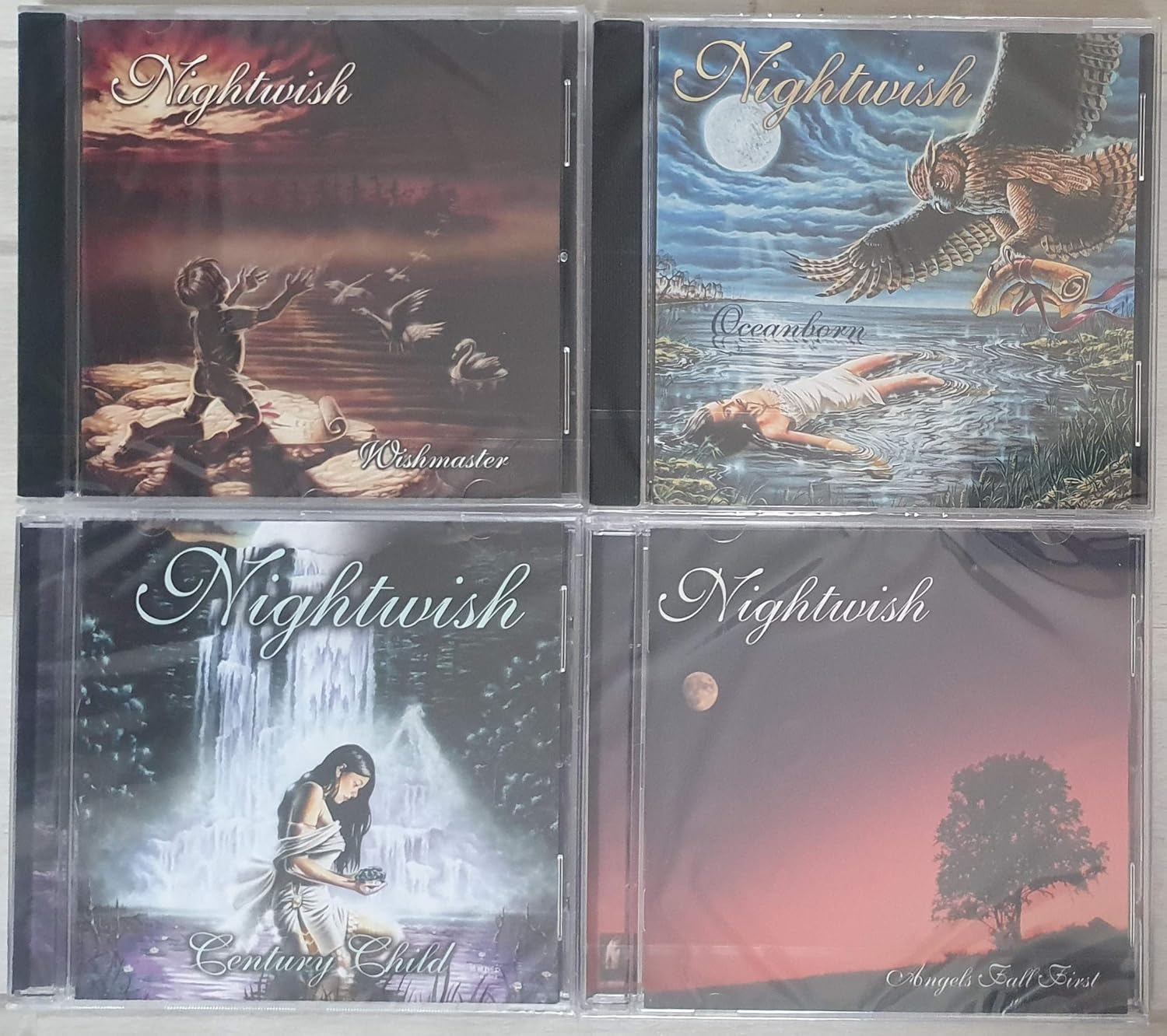 Nightwish und Tarja 4 CD Set Century Child/Wishmaster /Oceanborn ...