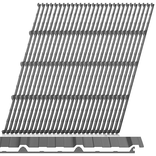 Pangda 30 Pcs 9 in Inside Foam for Metal Roofs Classic Ribbed Profile ...