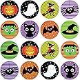 Amazon.com: 720 PCS Halloween Favors Stickers Roll, Adhesive Halloween ...