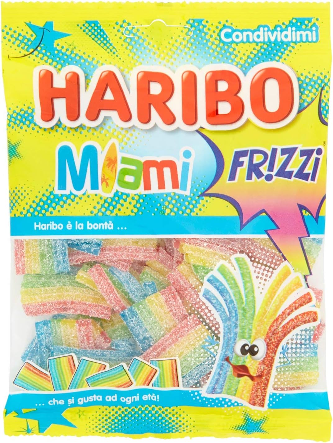 Haribo 175Gr Miami Frizzi: Amazon.it: Alimentari e cura della casa