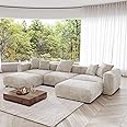 Amazon.com: JACH 141" Oversized Modular Sectional Sofa, Deep 3-Seats ...