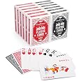 Amazon.com: LotFancy Playing Cards, Jumbo Index, 12 Decks of Cards (6 ...