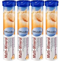 Amazon.com: Mivolis Iron + Vitamin C effervescent Tablets - Dietary Supplements 4 Packs x 20 pcs ...