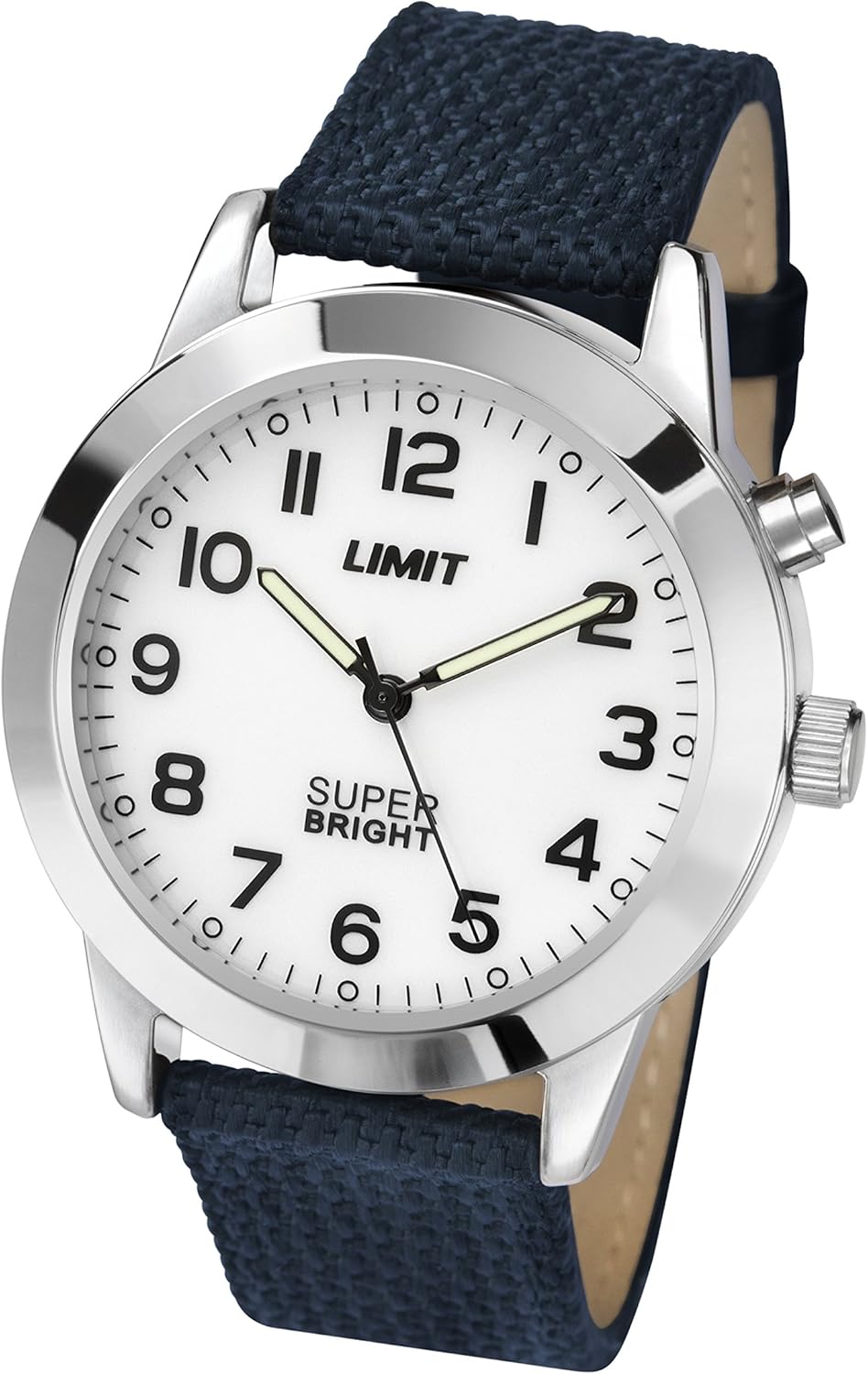 Limit Super Bright Men's Quartz Watch with White Dial Analogue Display ...