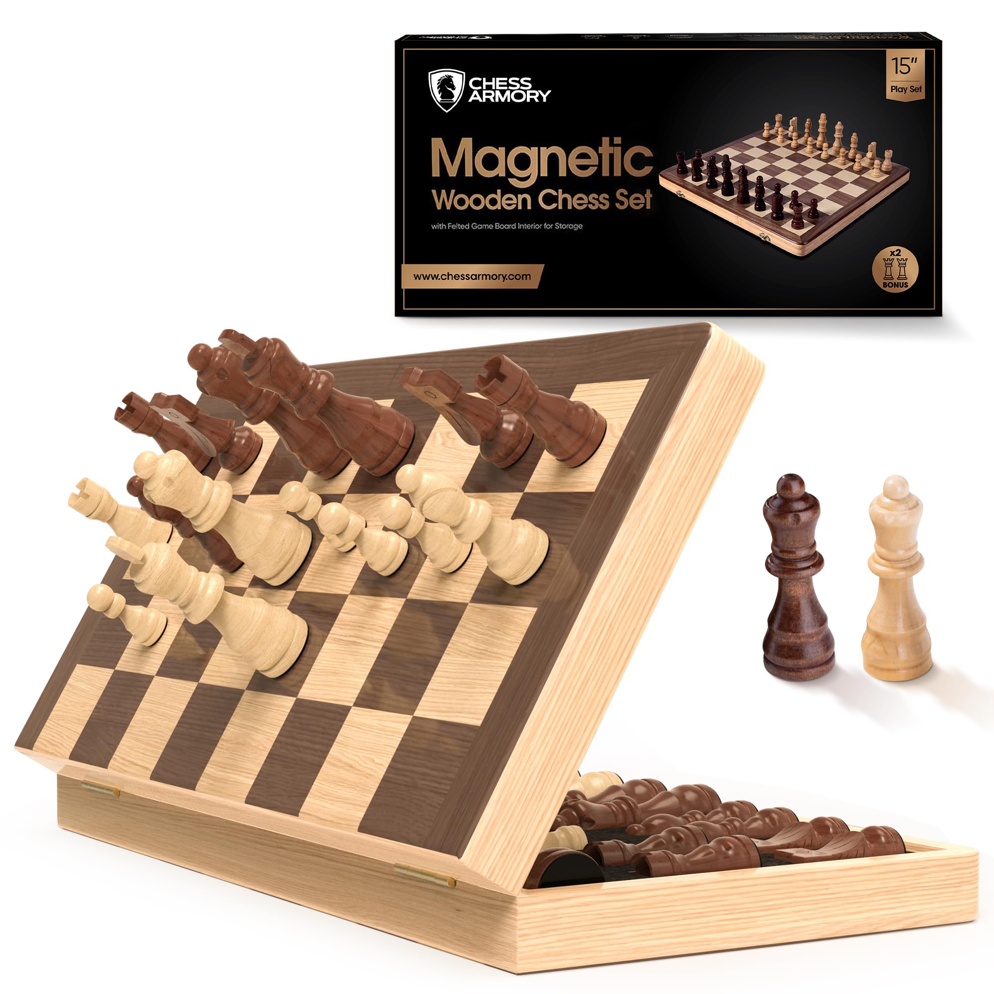 Mua Chess Armory OK05 Chess Set for 2 Players | 15 Inch | Wooden | for ...