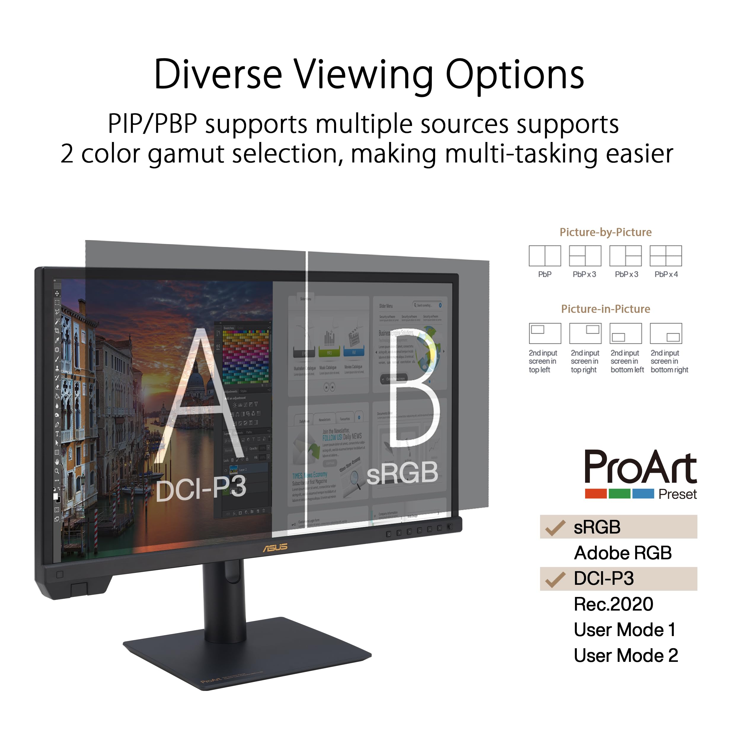 Mua ASUS ProArt Display 24” 4K 12G-SDI HLG Professional Monitor (PA24US ...