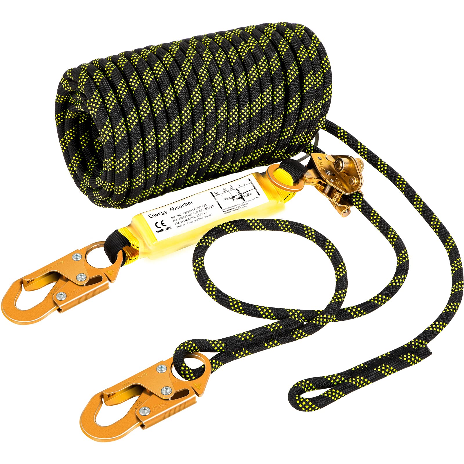 Mua Climbing Rope, Fall Protection Safety Rope, 25 50 100 150ft ...