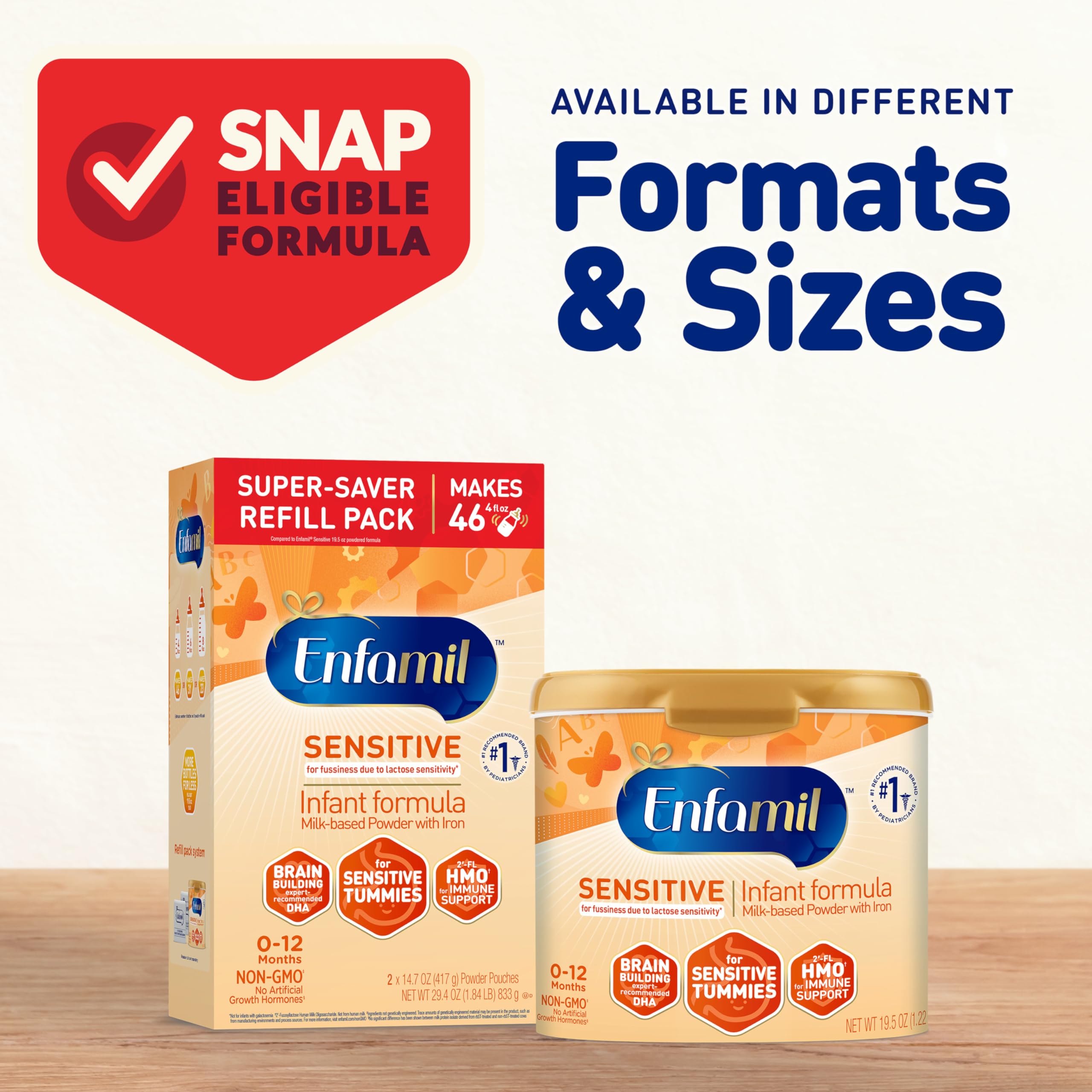 Mua Enfamil Sensitive Baby Formula with DHA, Iron & Prebiotics to help ...