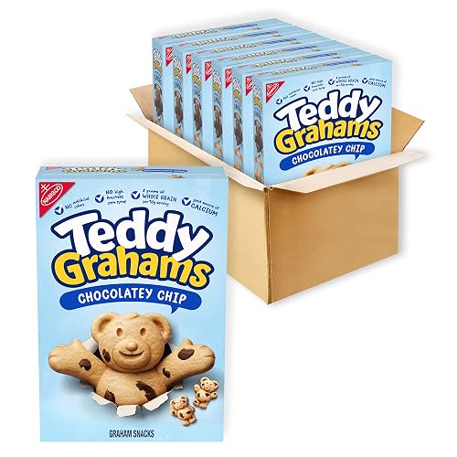 Teddy Grahams Chocolatey Chip Graham Snacks, 6 - 10 oz Boxes in Kuwait ...