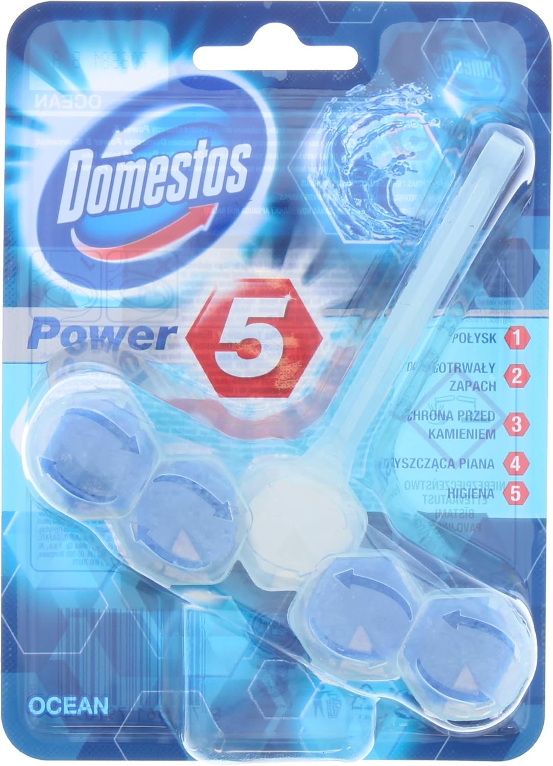 Domestos Power 5 Rim Block Ocean: Amazon.co.uk: Health & Personal Care
