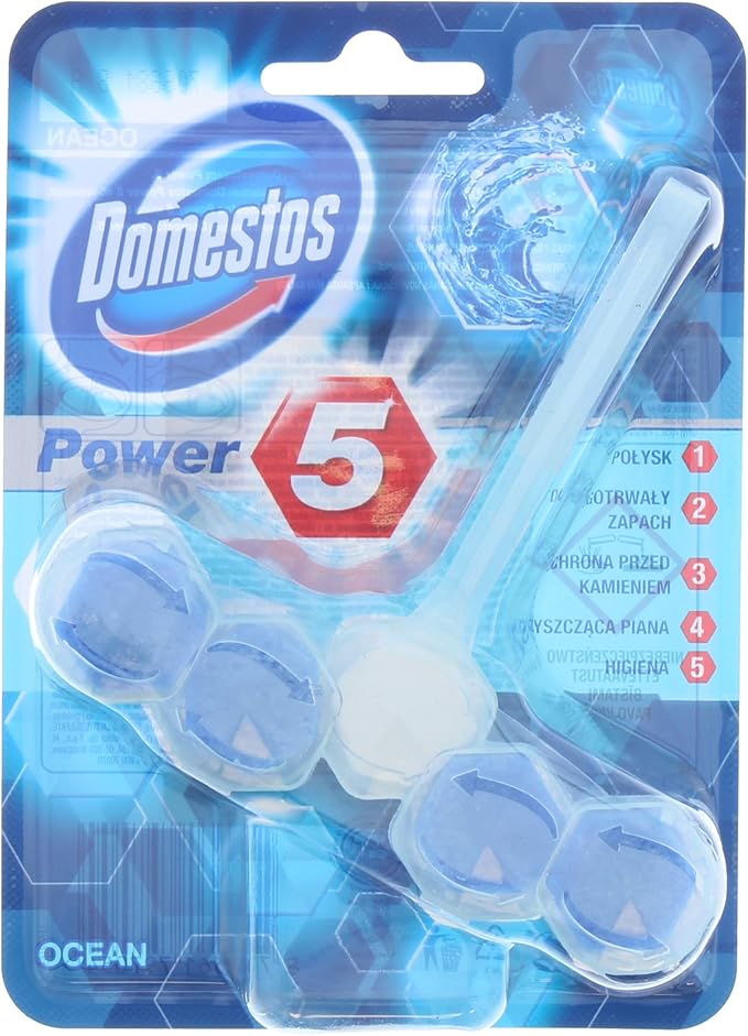 Domestos Power 5 Rim Block Ocean: Amazon.co.uk: Health & Personal Care
