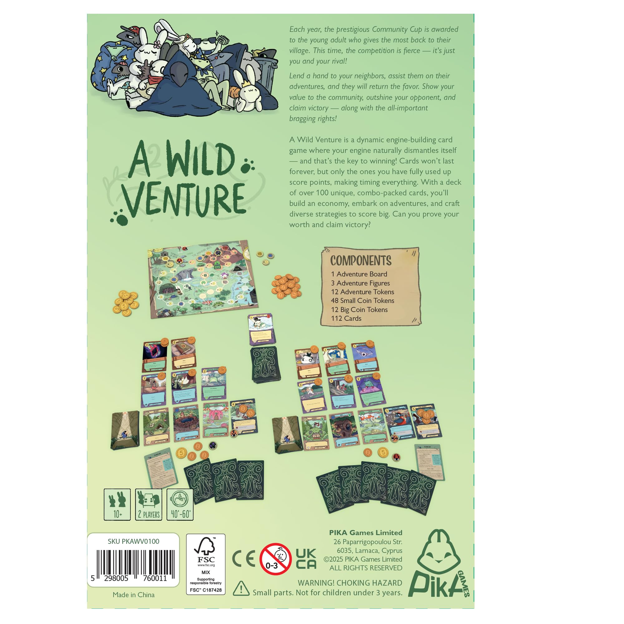 Mua A Wild Venture Board Game - Engine-Building & Adventure Strategy ...