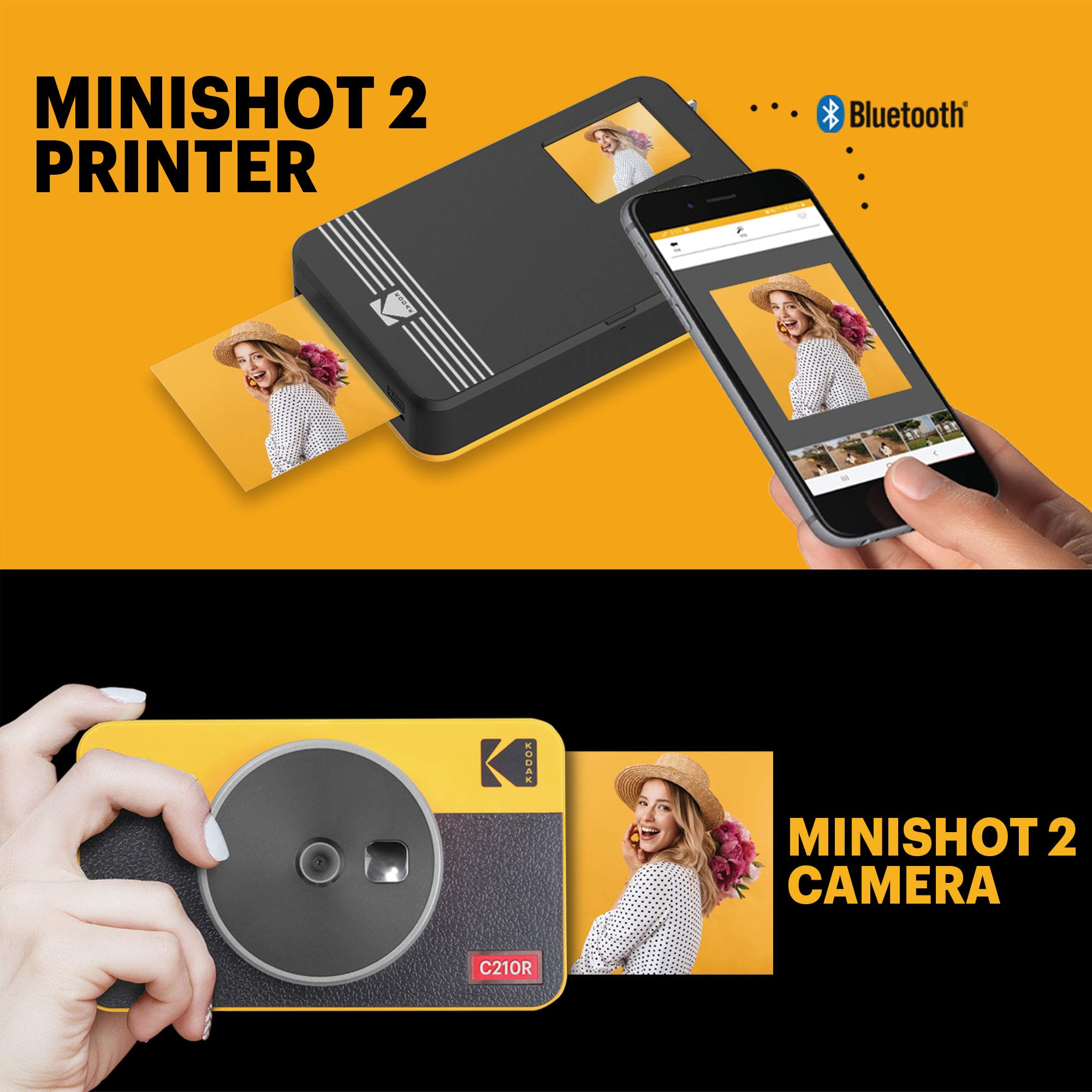 Mua Kodak Mini Shot 2 Retro Portable Wireless Instant Camera & Photo ...