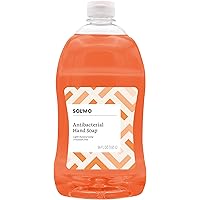 Amazon.com : Amazon Brand - Solimo Antibacterial Liquid Hand Soap ...