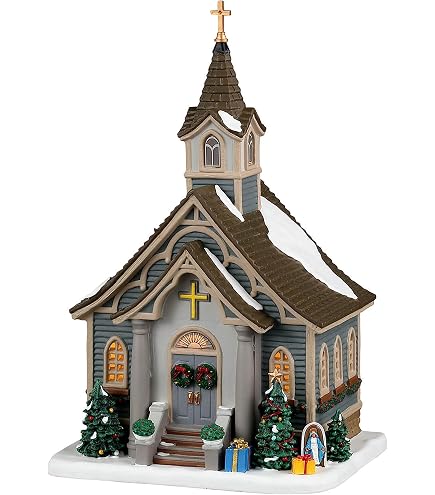 Lemax Cathedral Building Lemax Europe Cathedral Battery-Operated Facade ...