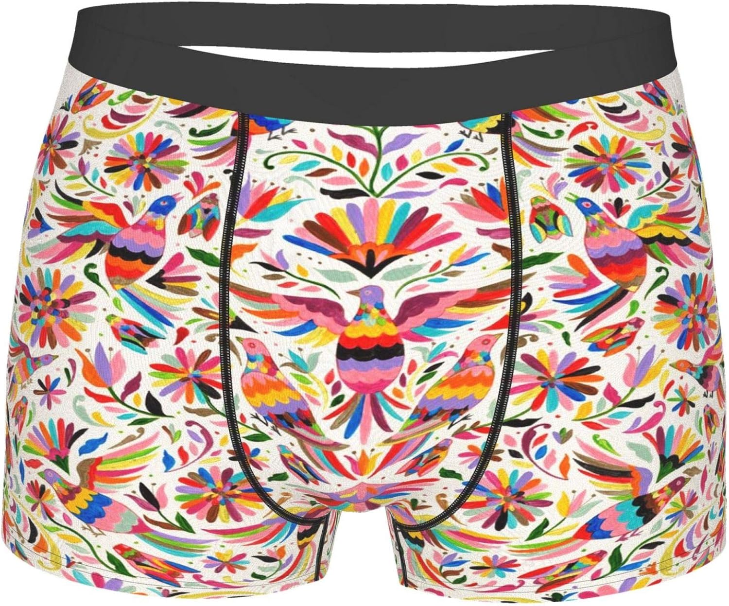 Calzoncillos tipo bóxer mexicano floral étnico de cachemira para hombre ...