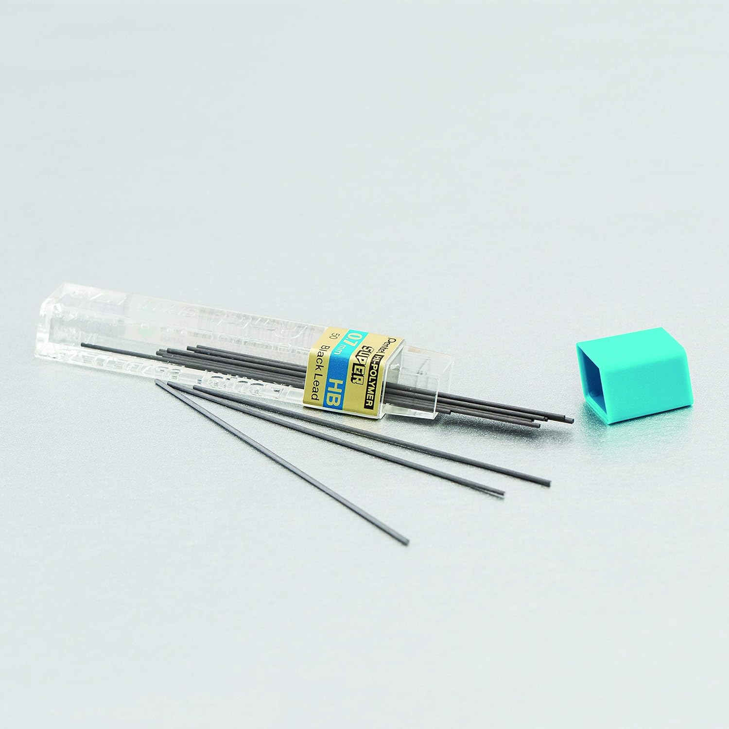 Pentel Super Hi-polymer Lead Refills, 12 Leads Per Tube, Hb Grade, 0 ...