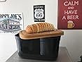 Amazon.com: Joseph Joseph Bread Box with Removable Bamboo Cutting Board ...
