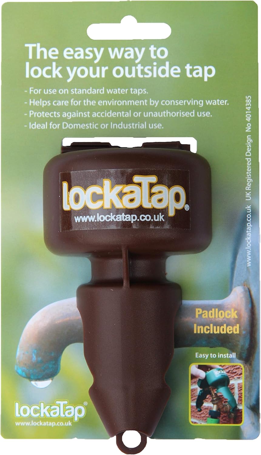 LockaTap BROWN Garden Tap Lock: Amazon.co.uk: Garden & Outdoors