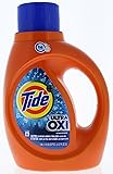 Amazon.com: Tide Plus Ultra Oxi Liquid Laundry Detergent 92 Fl. Oz. (59 ...