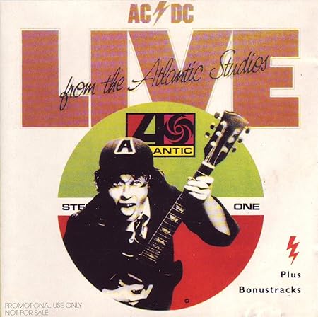 AC/DC Live from the Atlantic Studios (Promotional CD Plus Bonustracks) - Amazon.co.uk
