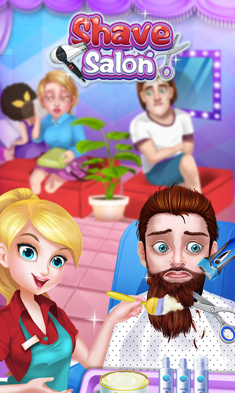 Fun Shave Salon Spa Games - Girls & Boys Hair Salon:Amazon.co.uk ...