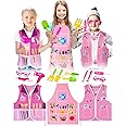 Amazon.com: Bonuci 3 Sets Kids Career Costumes for Girls Boys,Toddler ...