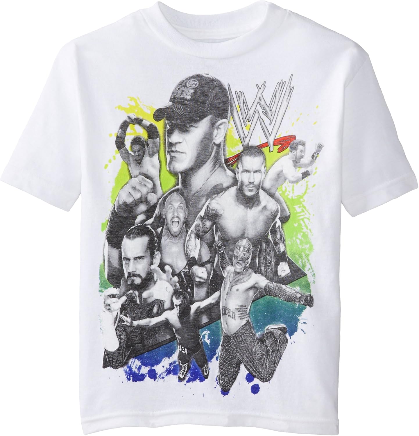 Amazon.com: WWE Boys' Group T-Shirt: Clothing