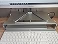 Amazon.com: VIVO Silver Aluminum 16 inch Wide Monitor Riser, Ergonomic ...