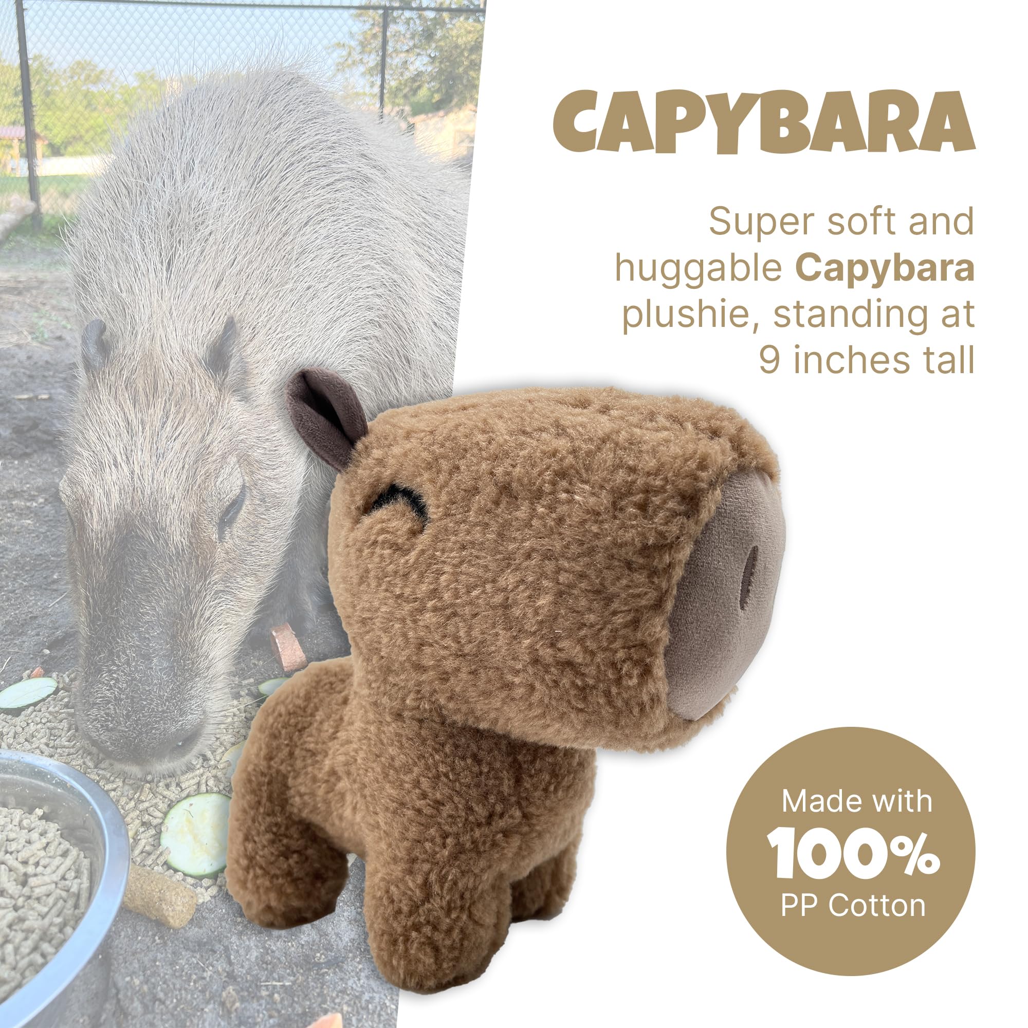 Mua Youtooz Capybara 9" Inch Plush, Super Soft and Adorable Capybara ...