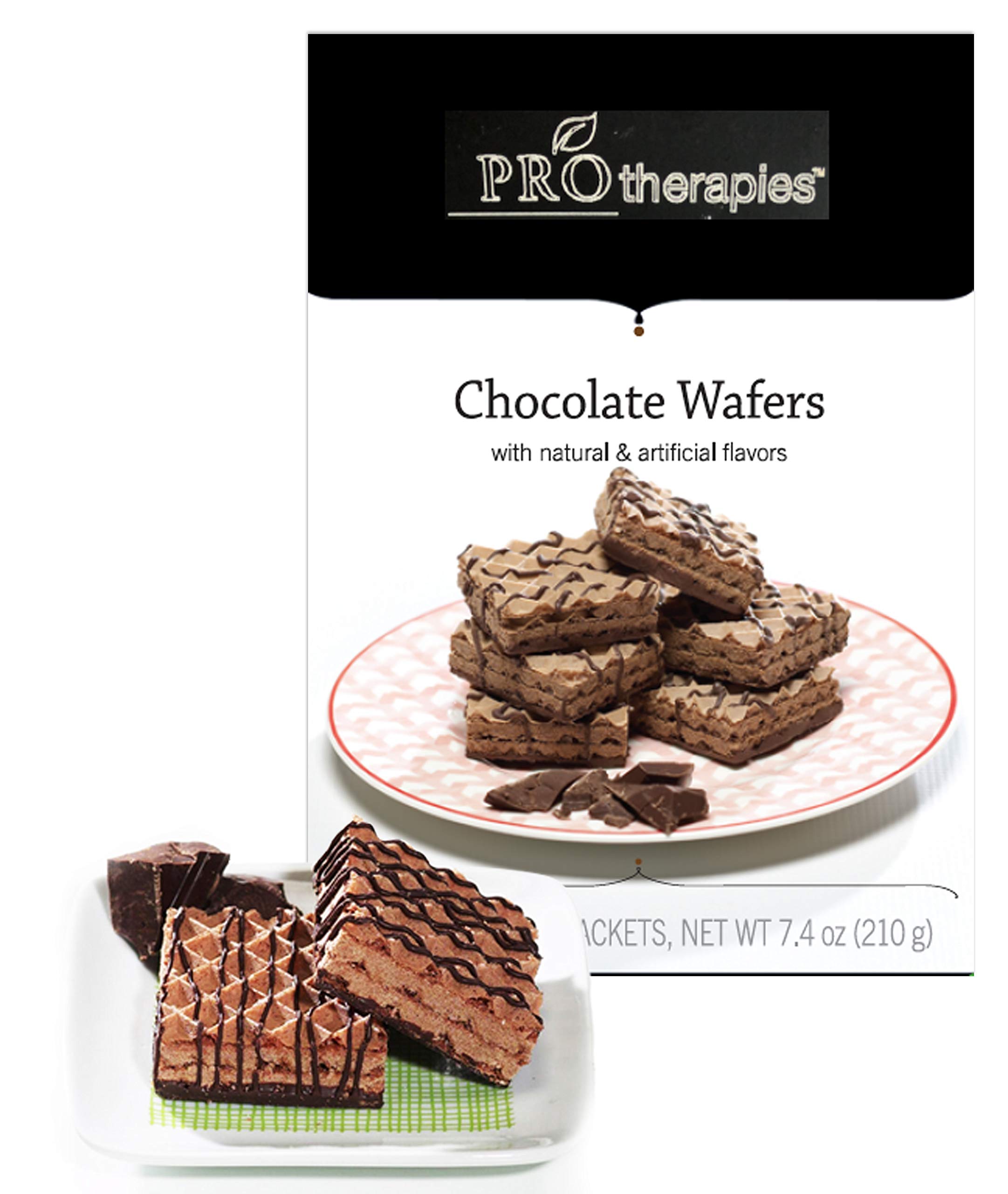 Amazon.com: ProTherapies High Protein Wafer Bars 15g - Low Carb ...