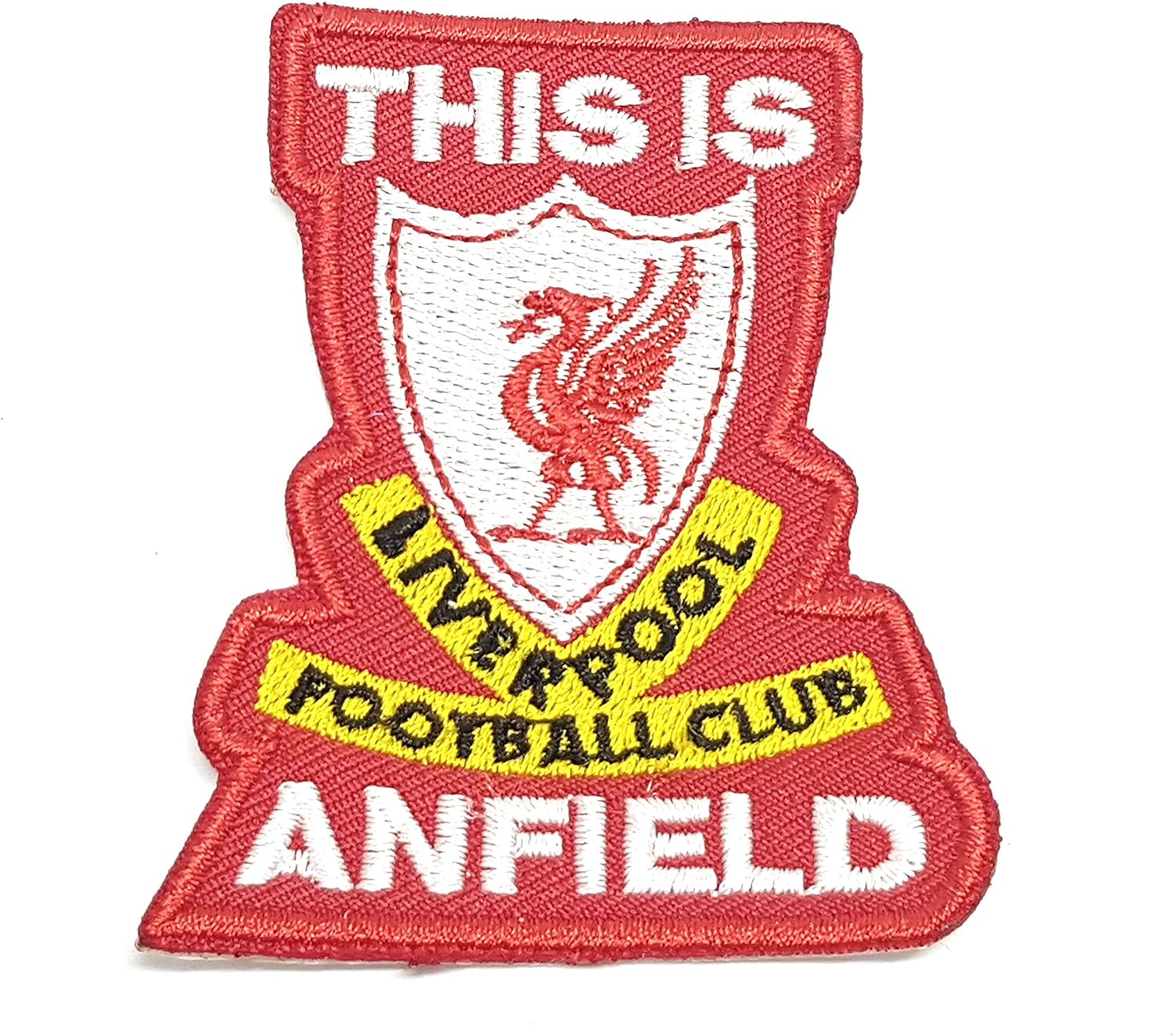 best badge 2019 LFC Liverpool This is Anfield KOP Aufnäher Bestickt ...