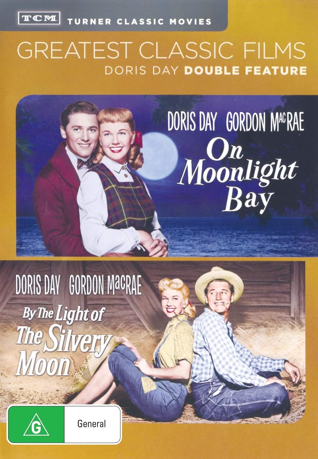 On Moonlight Bay / By The Light Of The Silvery Moon: Amazon.co.uk: DVD ...