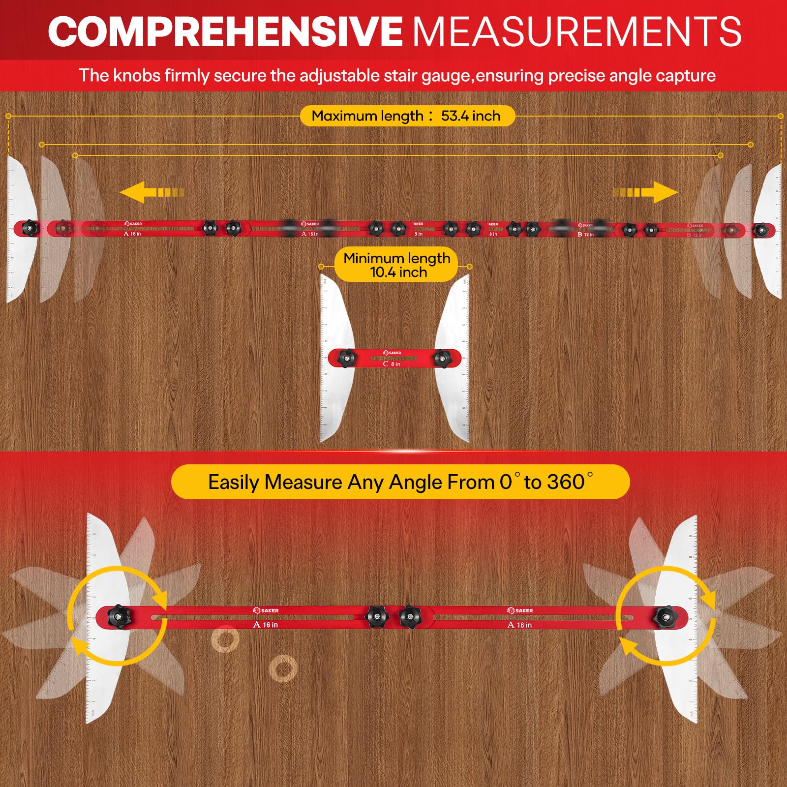 Mua Stair Tread Gauge,Stair Tread Template Tool Jig,Stair Tread and ...
