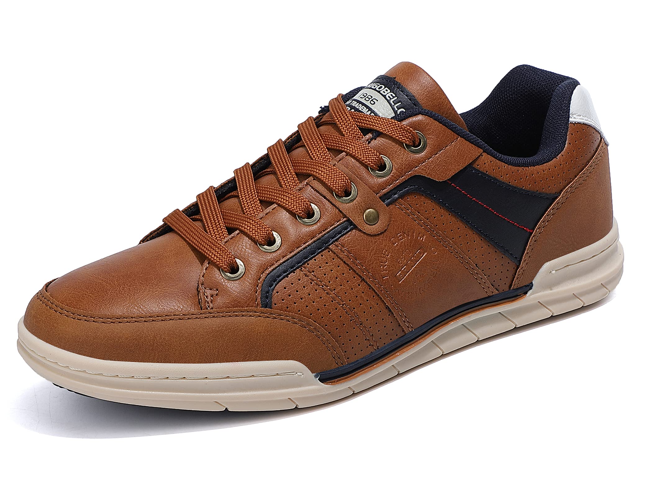ARRIGO BELLO Mens Casual Shoes Fashion Sneakers Breathable Comfort ...