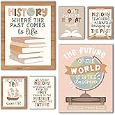Amazon.com: 6 Boho US History Classroom Decor - US History Posters ...