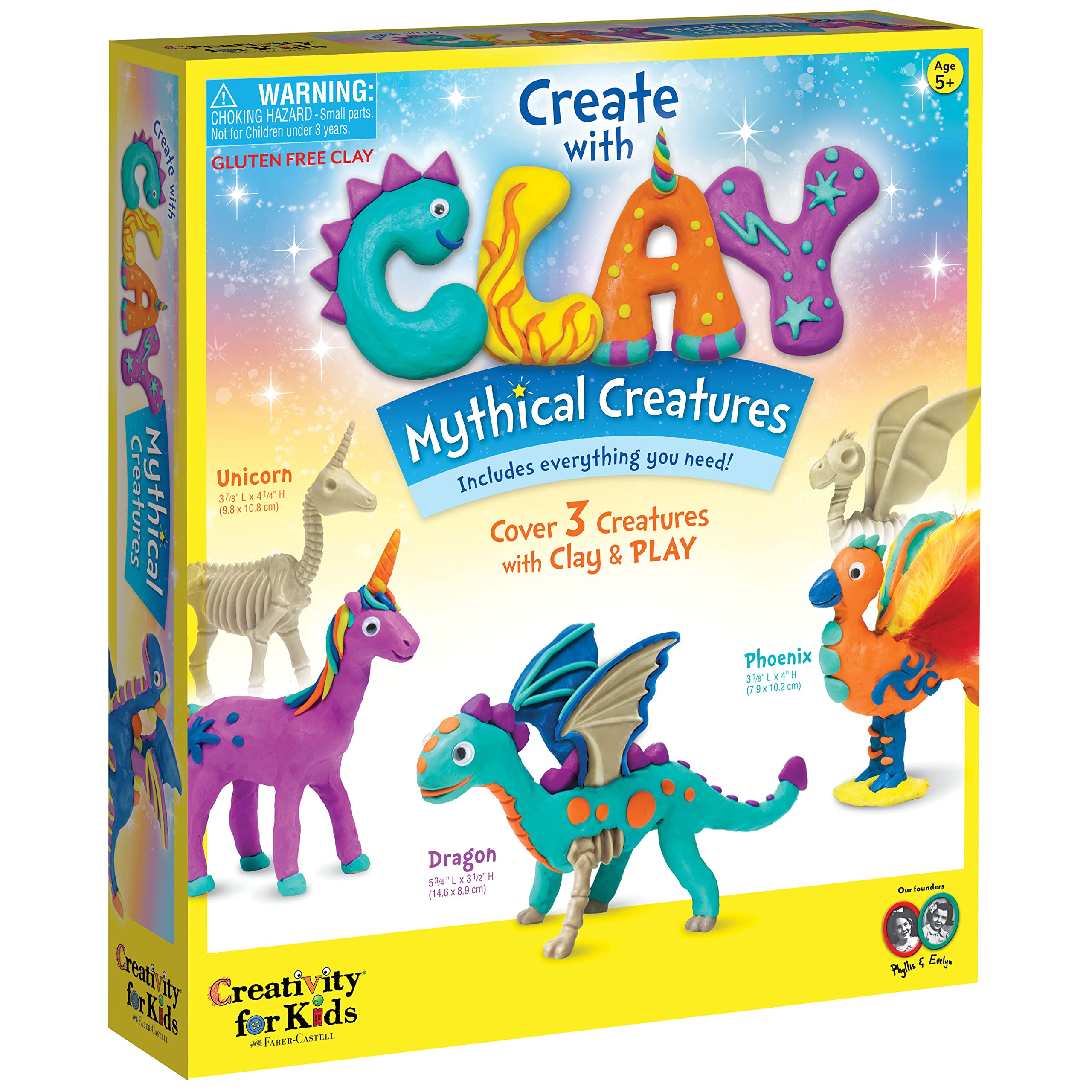 Mua Create with Clay Mythical Creatures – Sensory Arts & Crafts For ...