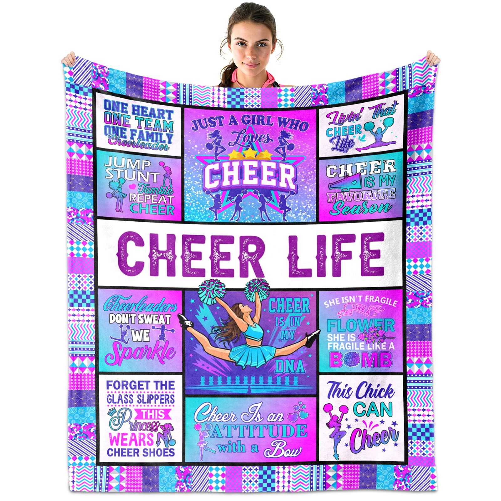OAKZIUE Cheer Gifts, Cheerleader Gifts for Girls, Cheerleader Gifts ...