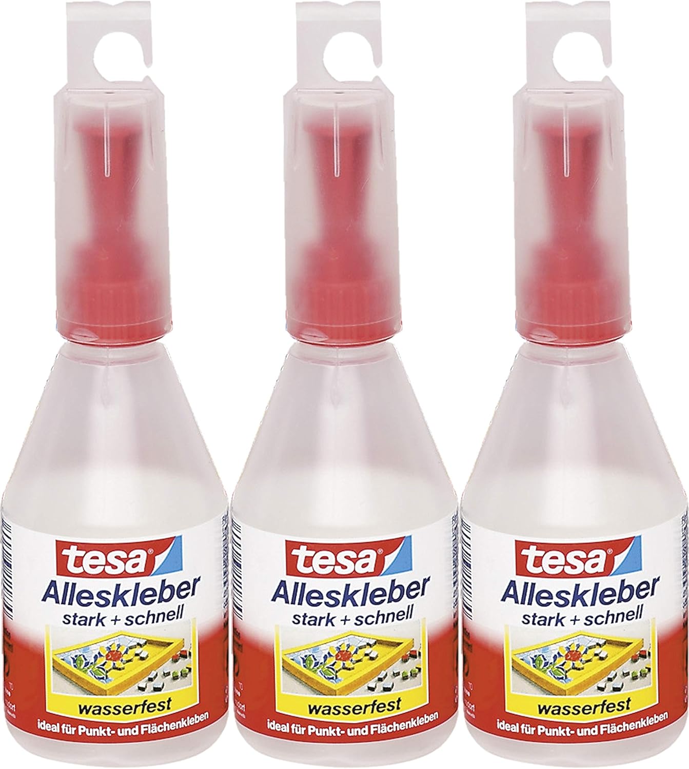 tesa Alleskleber (3X 90g): Amazon.de: Küche & Haushalt