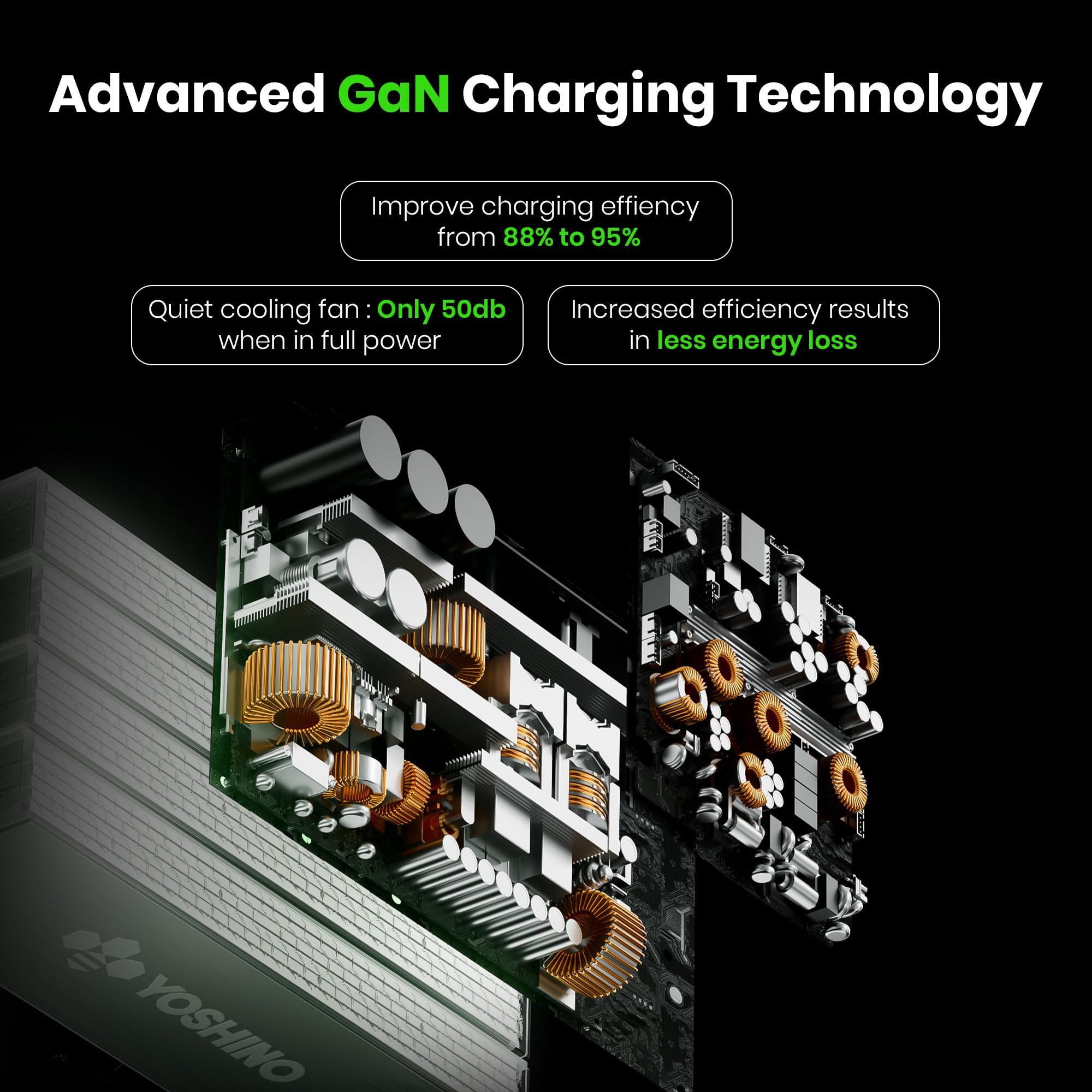 Yoshino Solid-State Portable Power Station B4000 SST, 2611Wh Backup ...