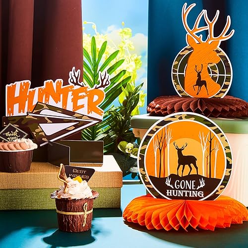 Hunting Birthday Party Centerpiece