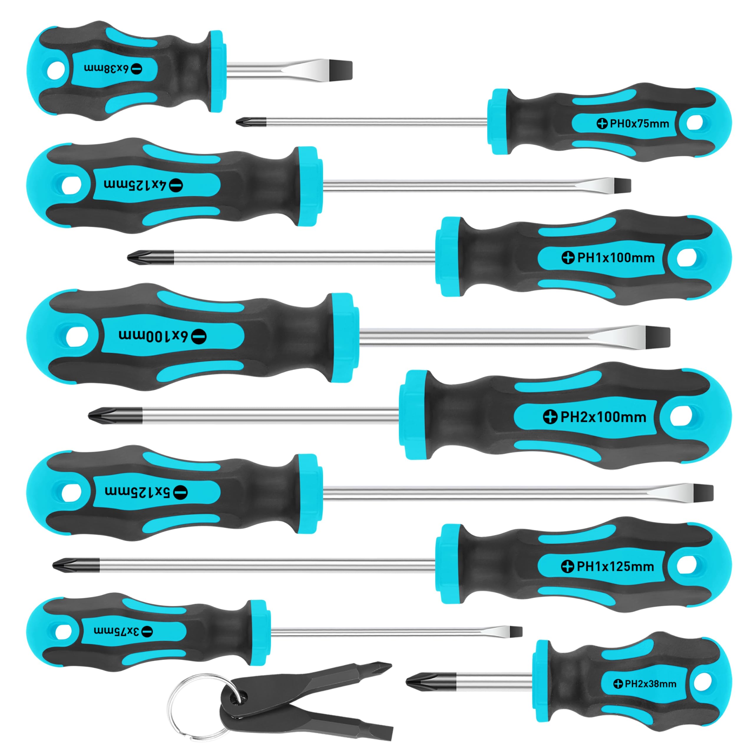 Mua Amartisan 10-Piece Magnetic Screwdrivers Set, 5 Phillips and 5 ...