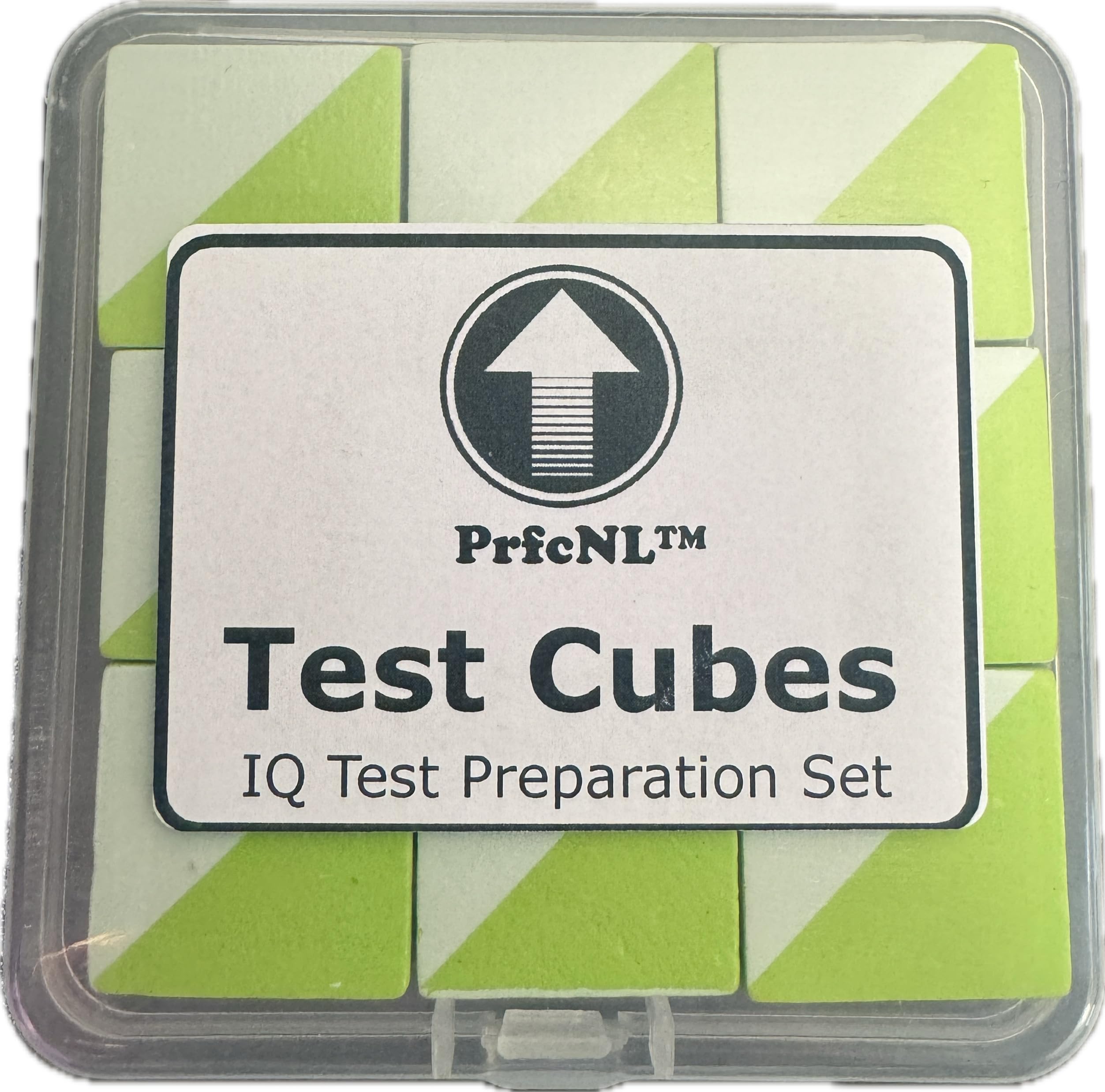 Mua IQ Test Cubes (Green and White) – 9 Cubes, Practice for Block ...